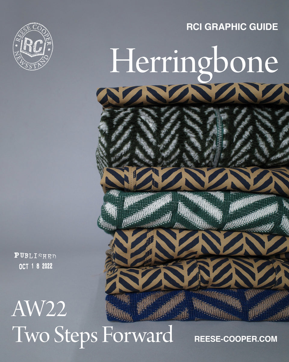 Graphic Guide: Herringbone Print – REESE COOPER®