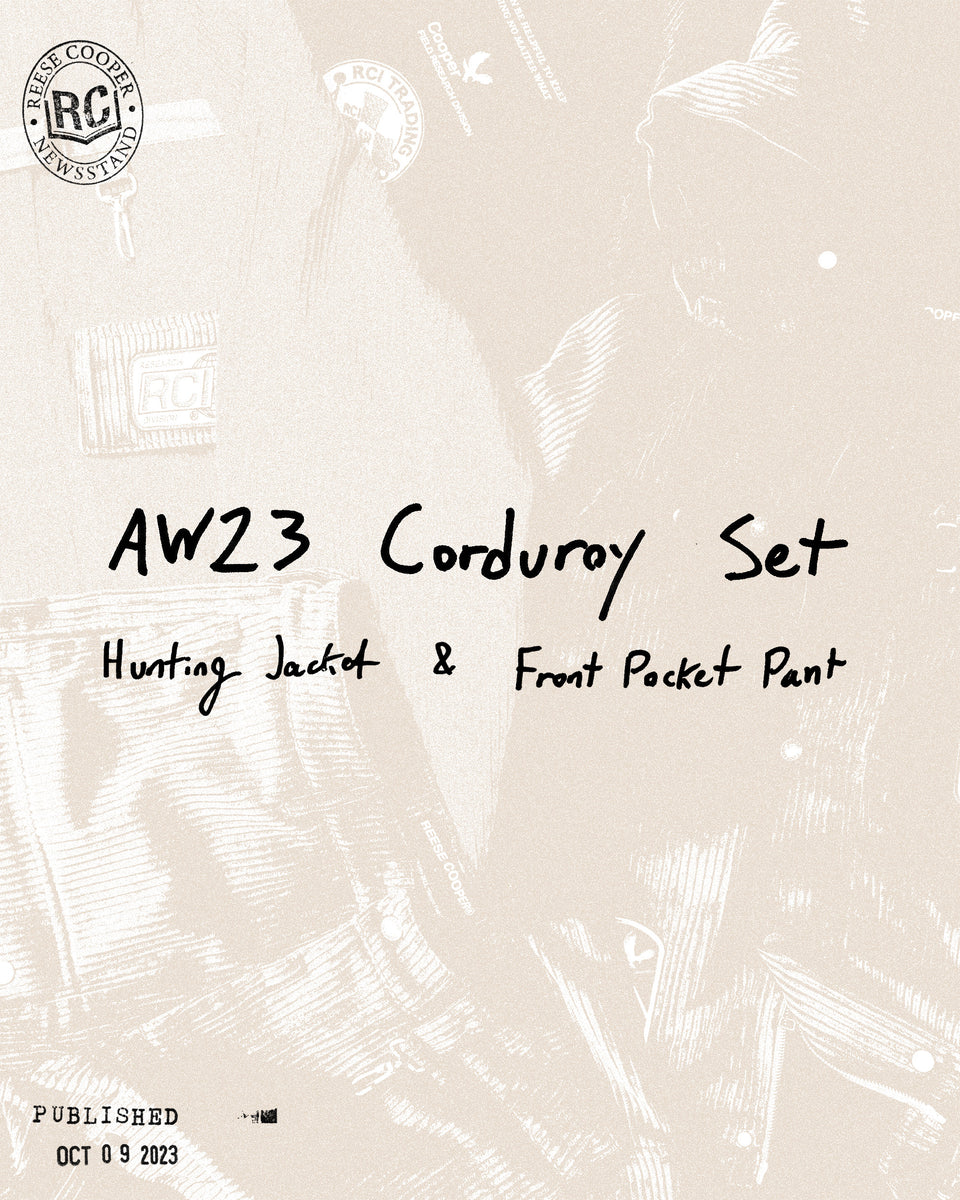 Product Guide: Corduroy Set – REESE COOPER®