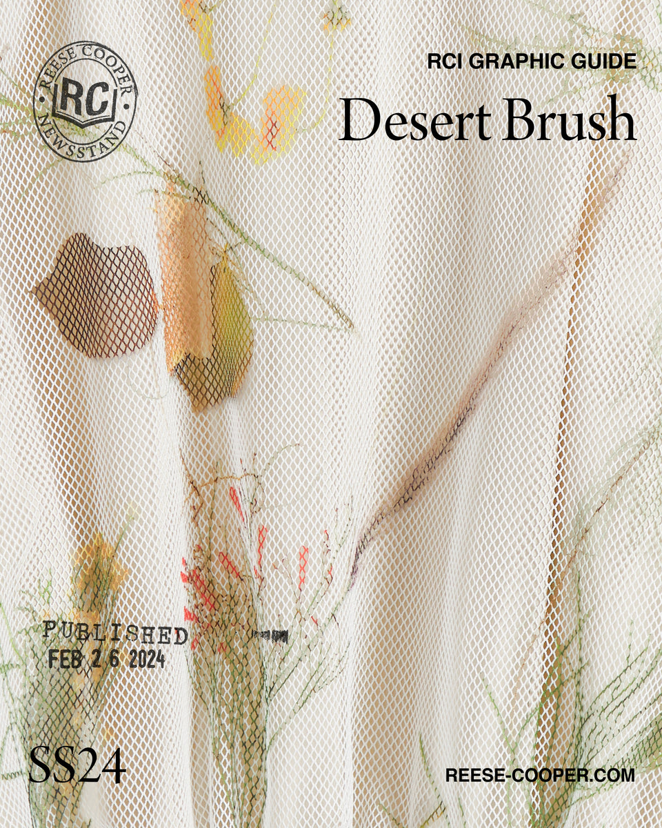 SS24 Graphic Guide: Desert Brush – REESE COOPER®