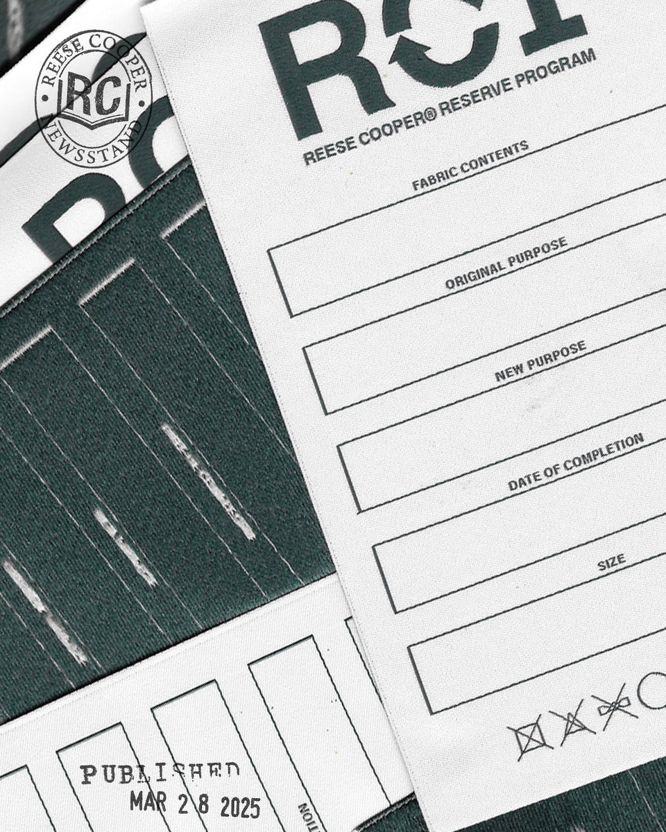 RCI Reserve Tag Archive: Collection 2 – REESE COOPER®