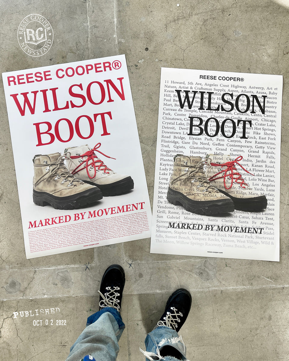 Wilson Boot: Marked by Movement – REESE COOPER®